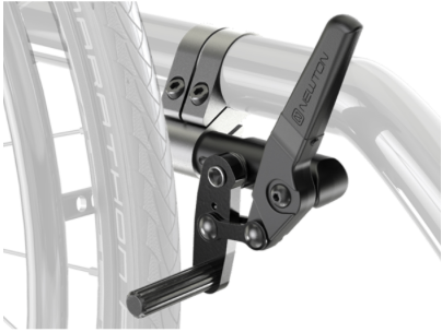 Newton Push to Lock Wheel Lock