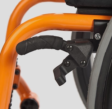 TiLite Wheelchair Wheel Locks | Composite Pull to Lock Brakes