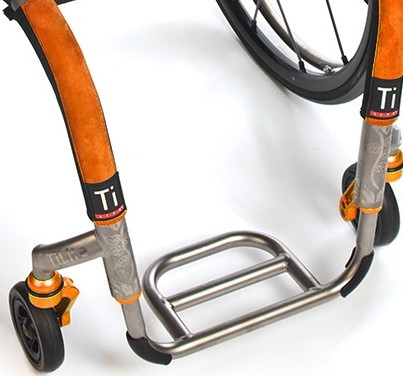 TiLite Titanium Open Loop Footrest | TiLite Parts & Accessories