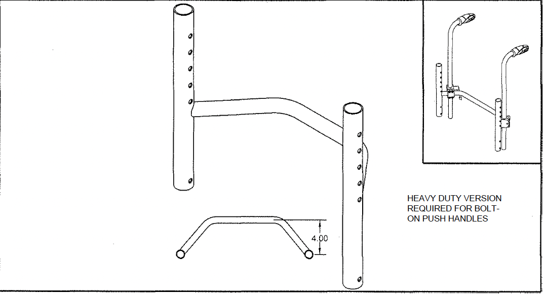 TiLite Heavy Duty Aluminum Backrest | TiLite Parts & Accessories