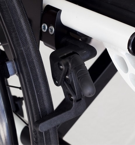 TiLite Wheelchair Wheel Locks | Composite Push to Lock Wheel Locks
