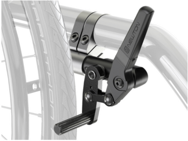 Newton Push to Lock Wheel Lock