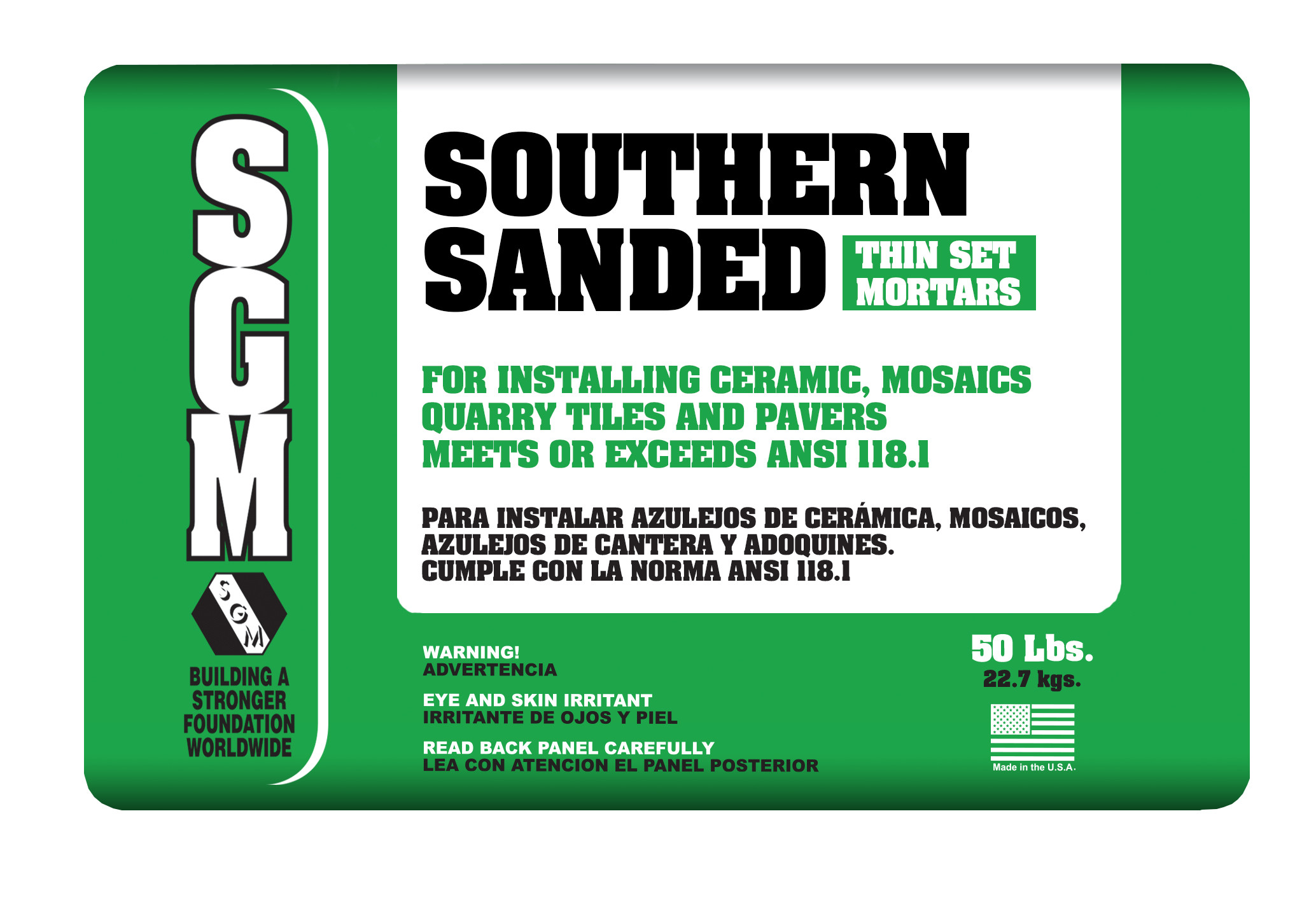 SGM GROUT COLORS - SBSConcrete Products