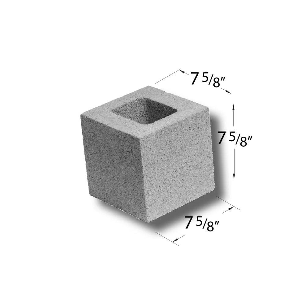 8 X 8 X 16 CONCRETE REGULAR CONCRETE BLOCK - SPENDLESS BUILDING SUPPLIES