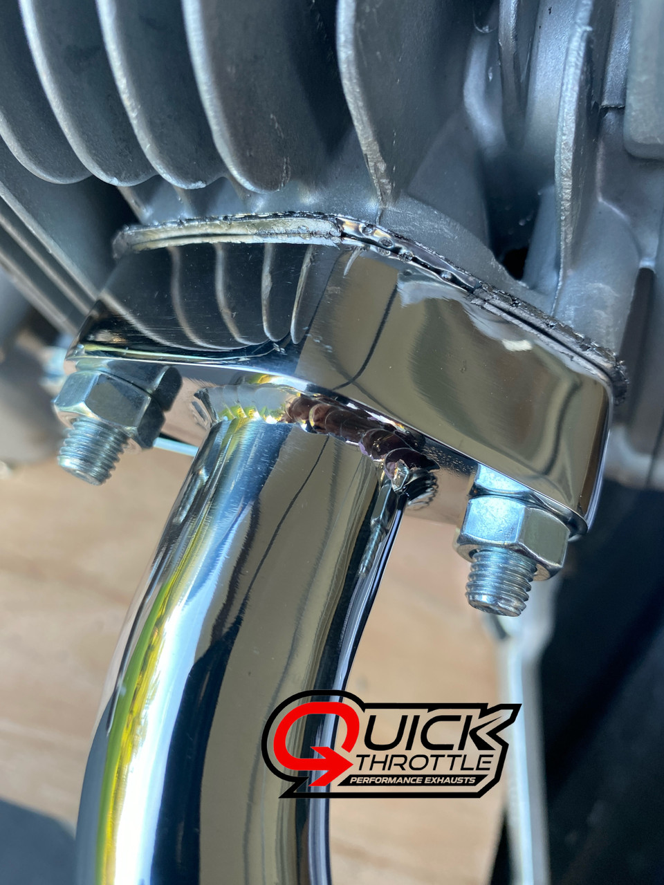 STAINLESS STEEL EXHAUST SYSTEM - GX300/420cc- 13/16hp ENGINES