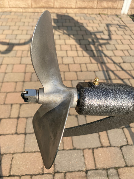 MUD-SKIPPER 8-22hp LONG TAIL KIT - w STAINLESS PROP