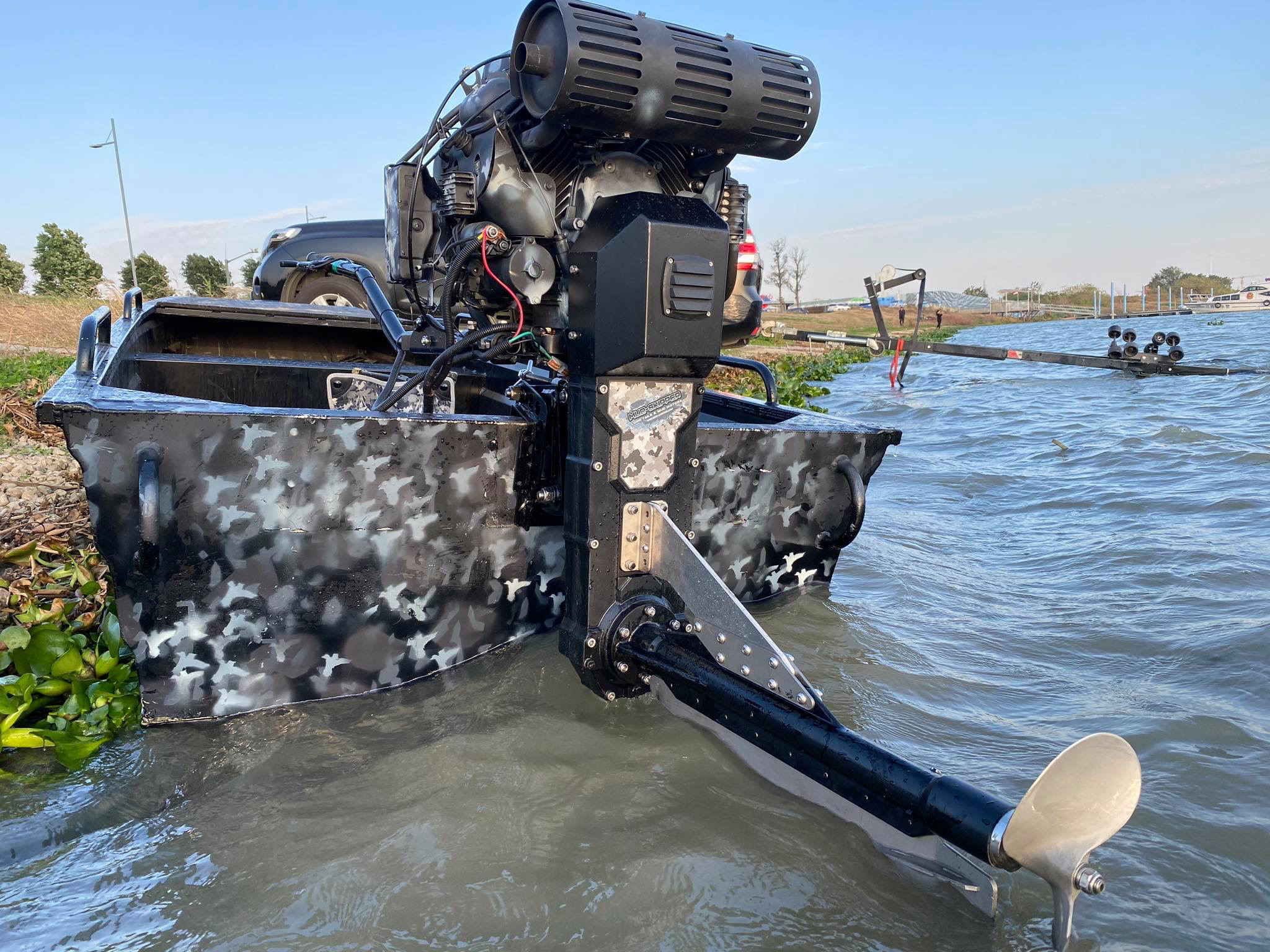 Mud-Skipper 18-22hp Surface Drive 1:1 GEAR RATIO - Base Model - Mud-Skipper