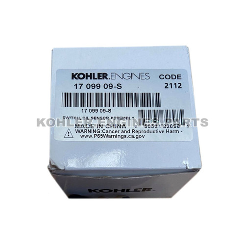 17 099 09-S Switch; Oil Sensor Assembly - Kohler Original OEM Part