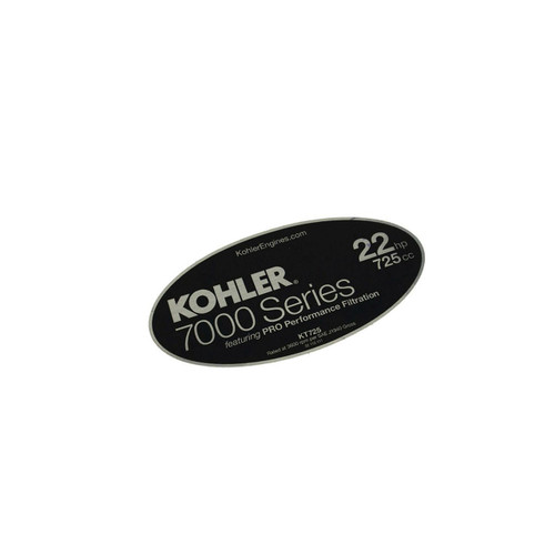 32 113 111-S - Label: 7000 Series (22hp: Pro) - Kohler Original Part