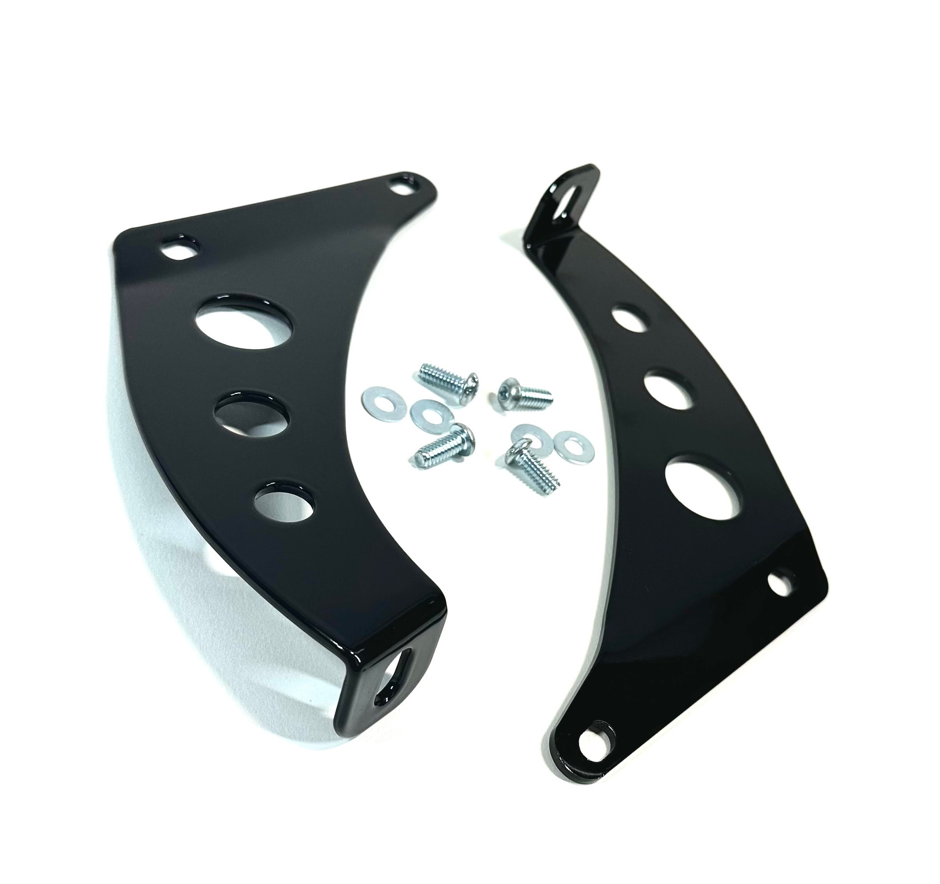 Harley Speedometer Relocation Bracket – Fits Round Gauges on Low Rider ...
