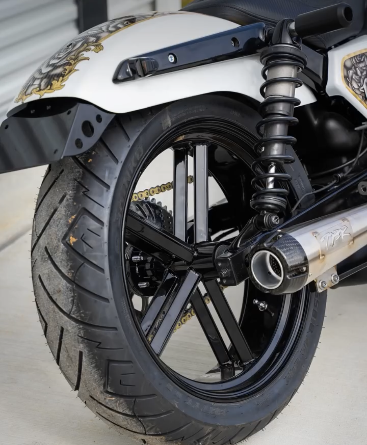 Upper Shock Frame Sliders for Harley Nightster RH975 / RH975S | Bung King