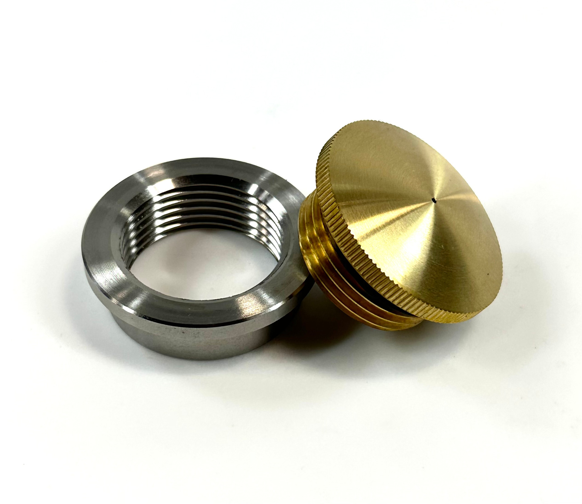 weld in vented filler cap and bung filler neck steel stainless aluminum