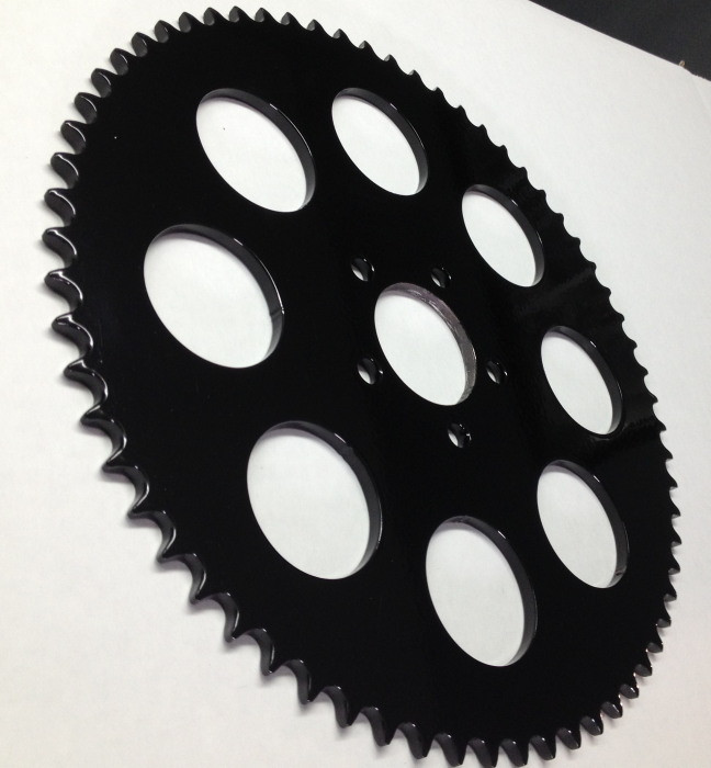52 55 60 and 65 tooth stunt sprockets for 520 and 530 chain drive ...