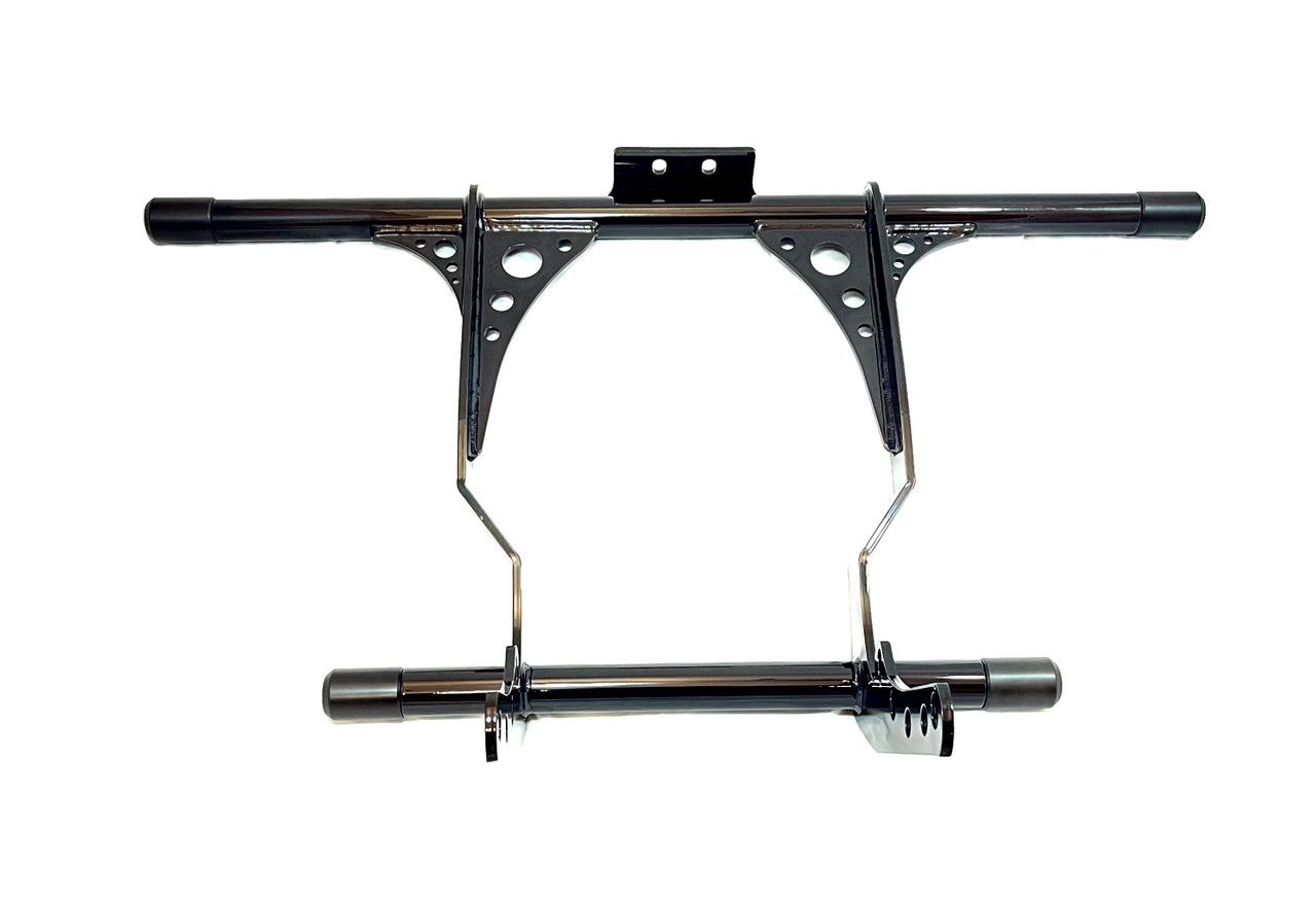 dyna front crash bar crash cage highway peg 210 street bob low rider