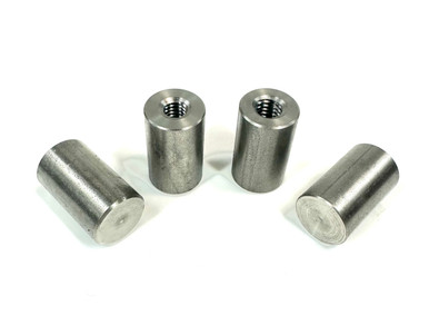 stainless steel weld in threaded tank bung