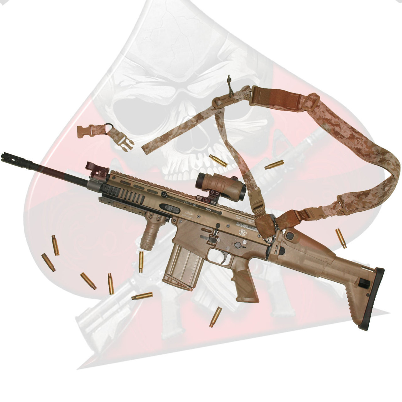 URBAN-SENTRY Sling for the FN SCAR Heavy, or FN SCAR Light