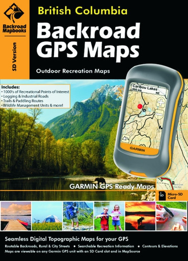 Backroad GPS Map BC Electronics BACKROAD Lone Butte Sporting Goods Ltd