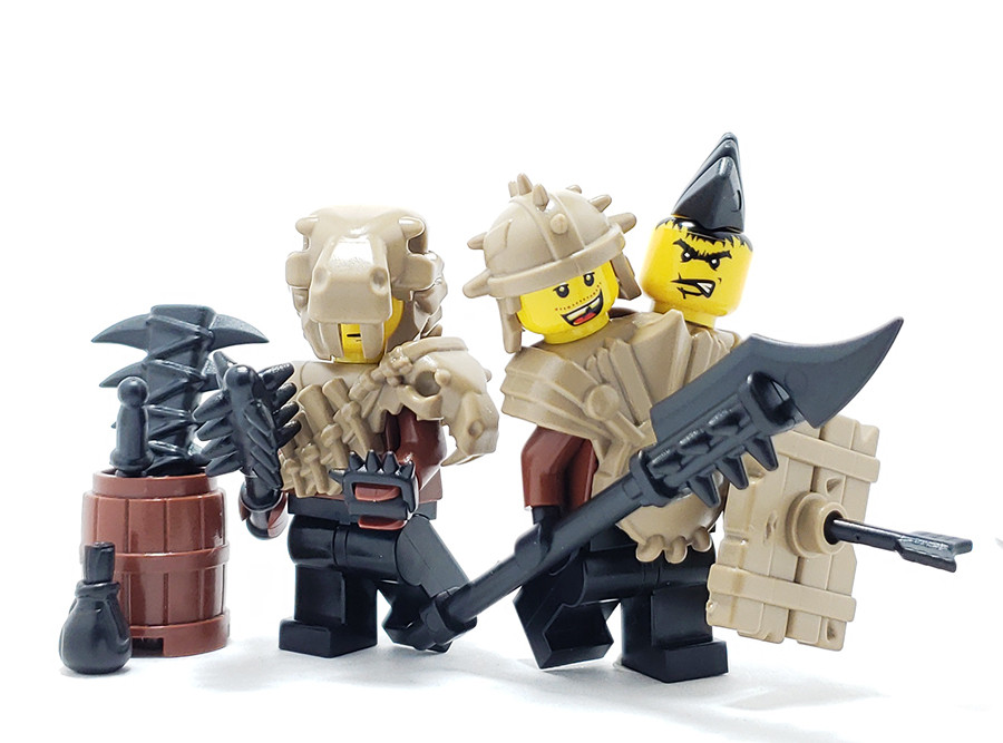 Minifigure Weapon - Spiked Mace