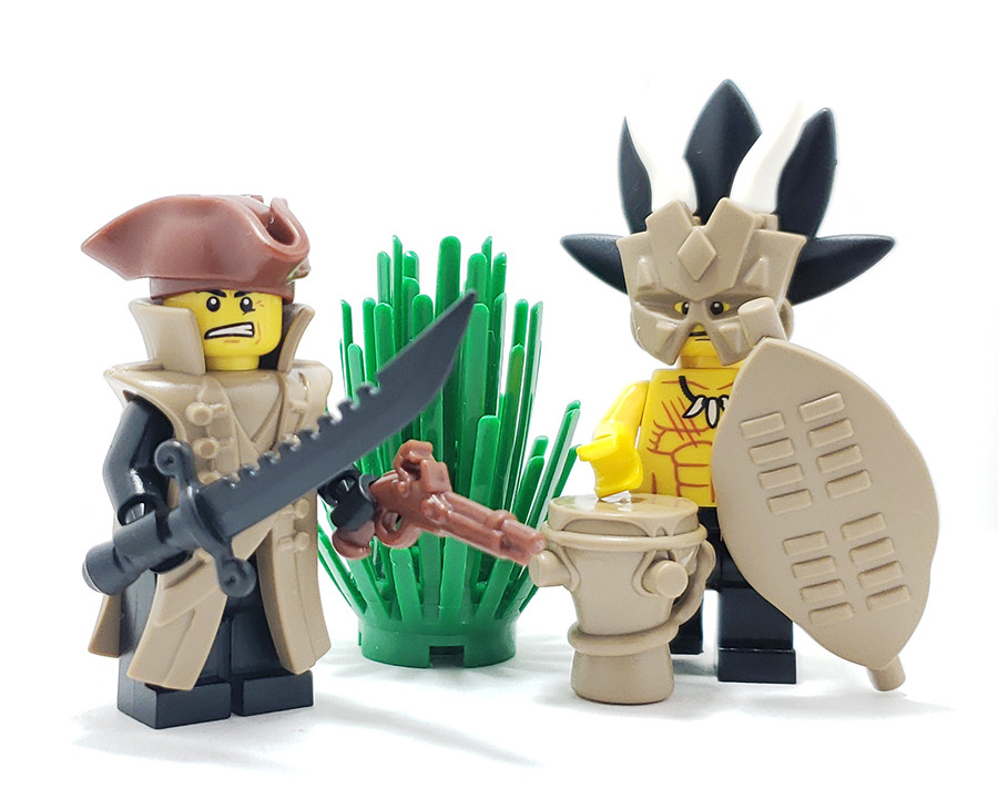 Minifigure Horns - Tribal Horns