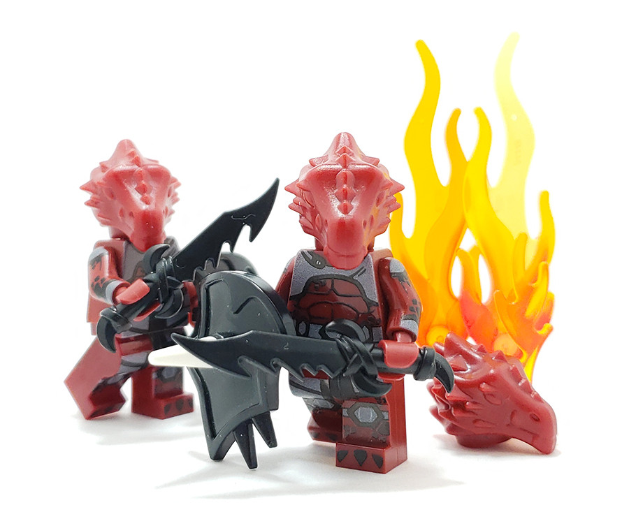 Minifigure Shield - Demon Shield