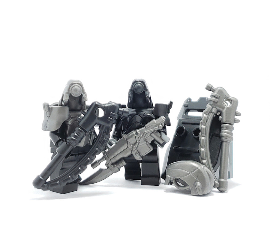 Minifigure Weapon - Chained Pipe