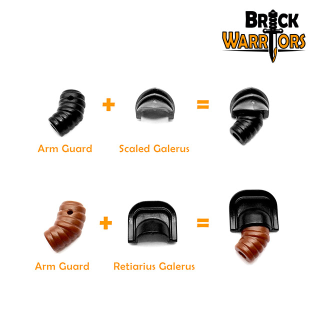 Minifigure Armor - Arm Guards