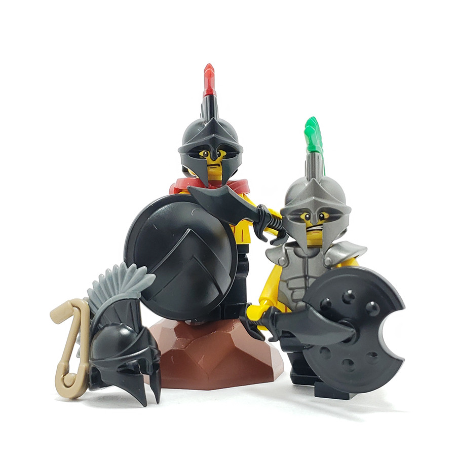 Minifigure Shield - Spartan Shield