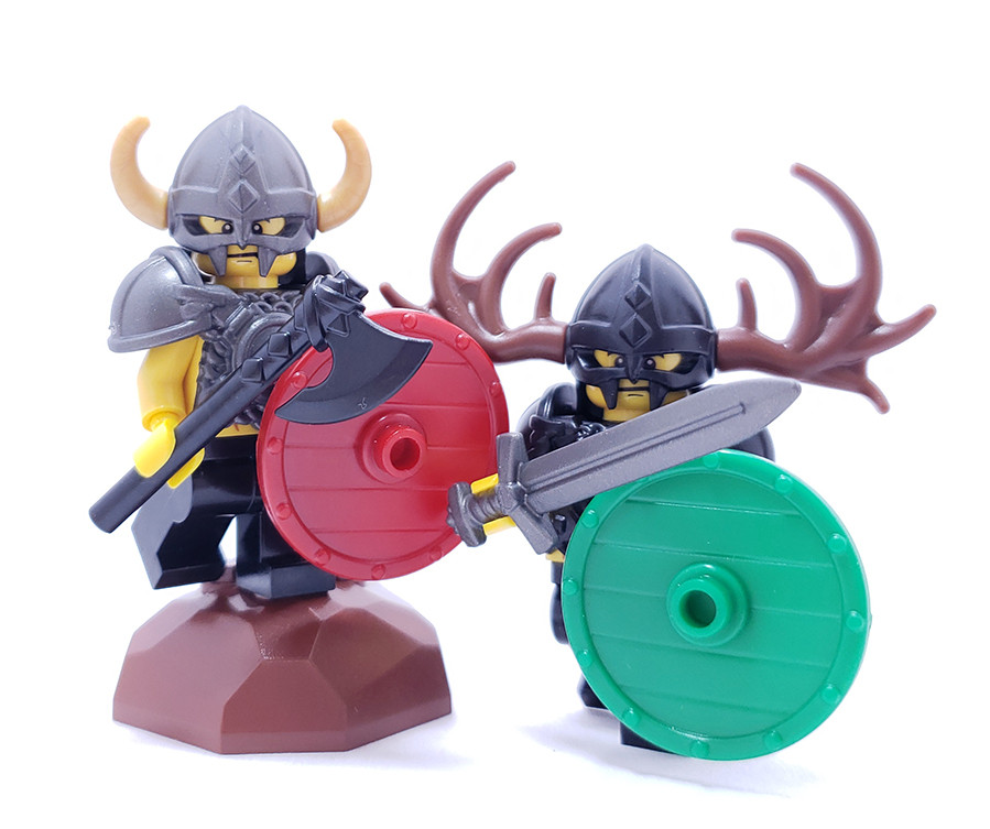 Minifigure Shield - Viking Shield