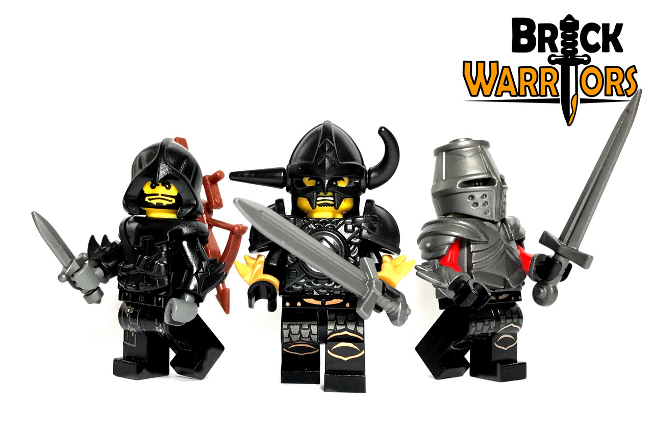 Minifigure Armor - Bladed Vambraces (Pair)