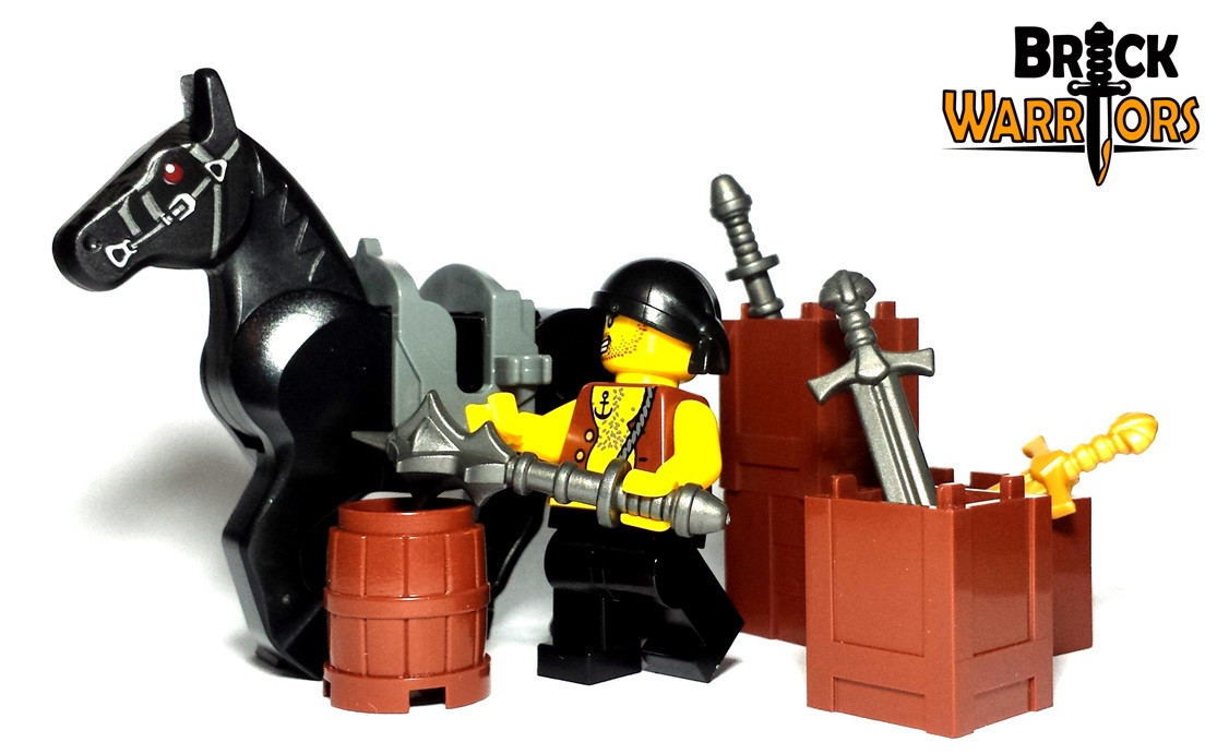 Minifigure Weapon - Flanged Mace