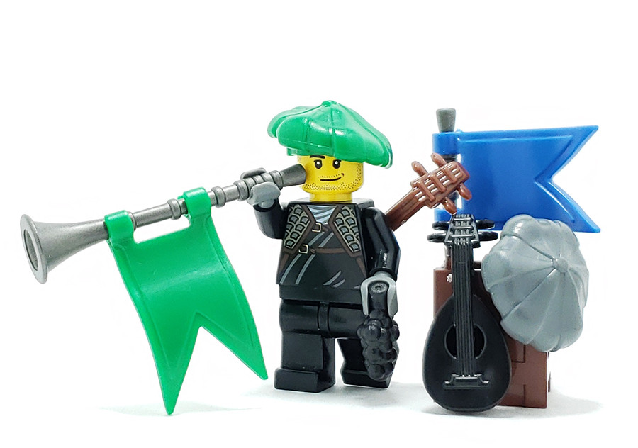 Minifigure Instrument - Herald Trumpet