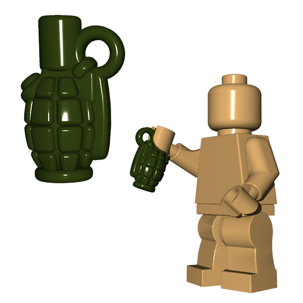 Minifigure Explosives - Allies Grenade