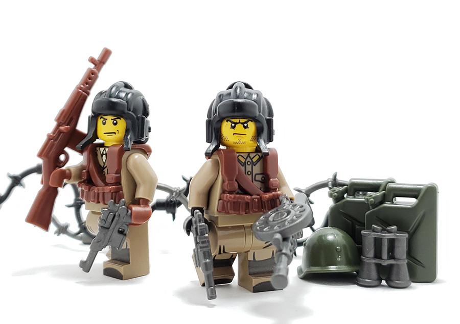 Minifigure Gear - Soviet Suspenders