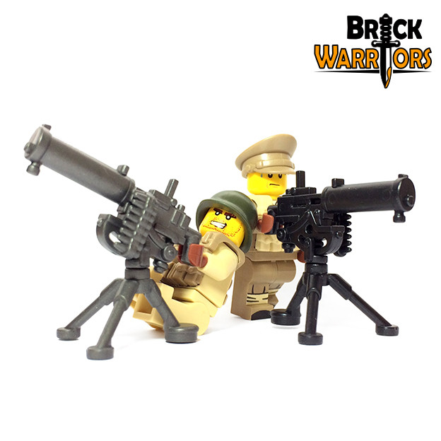 Minifigure Gun - US Water Cooled MG