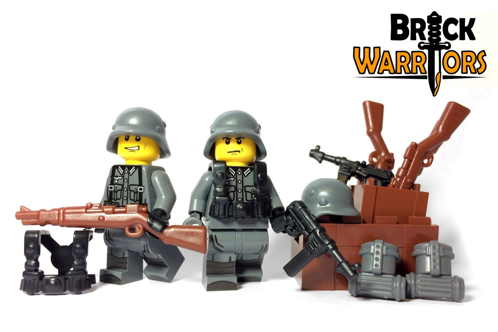Custom LEGO® Minifigure - German Rifleman Torso