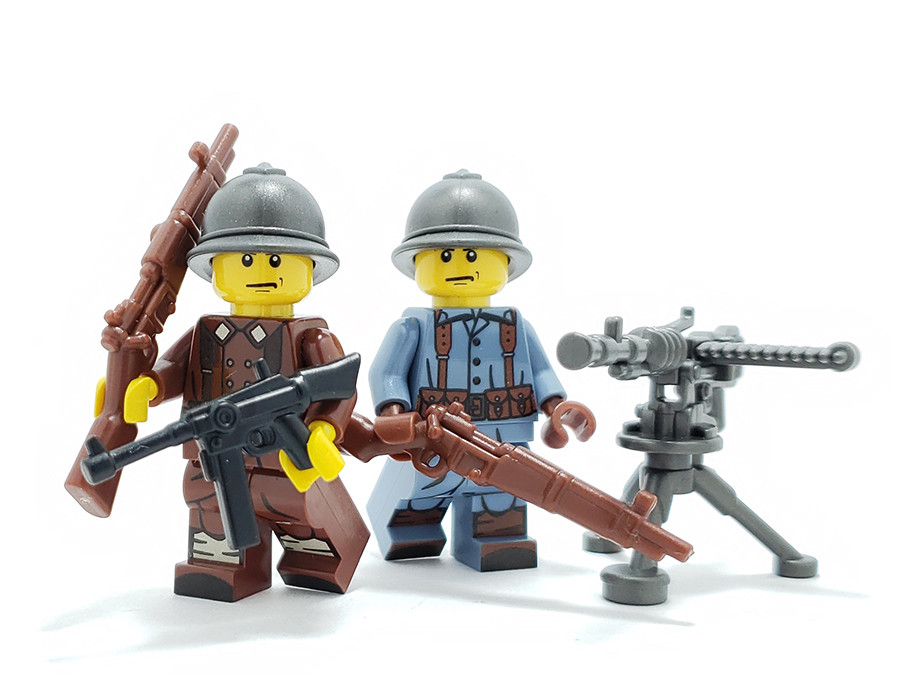 Custom LEGO® Minifigure - French Infantry Torso