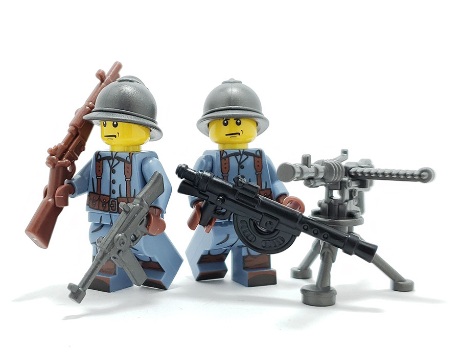Custom LEGO® Minifigure - French Infantry Torso