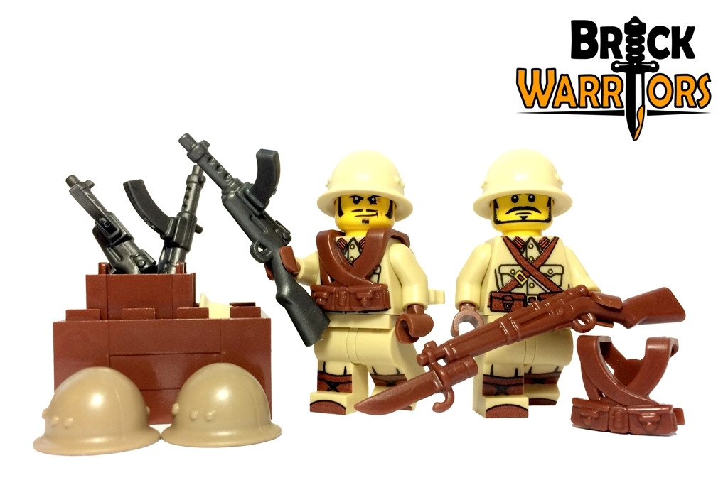 Custom LEGO® Minifigure - Japanese Infantry Torso