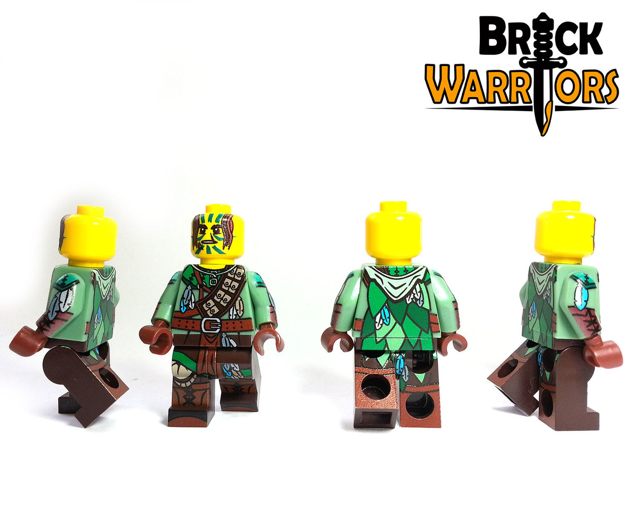 Custom LEGO® Minifigure - Druid