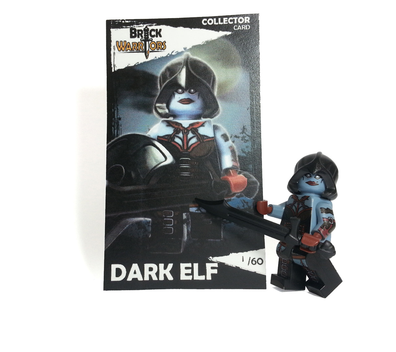 Custom LEGO® Minifigure - Dark Elf