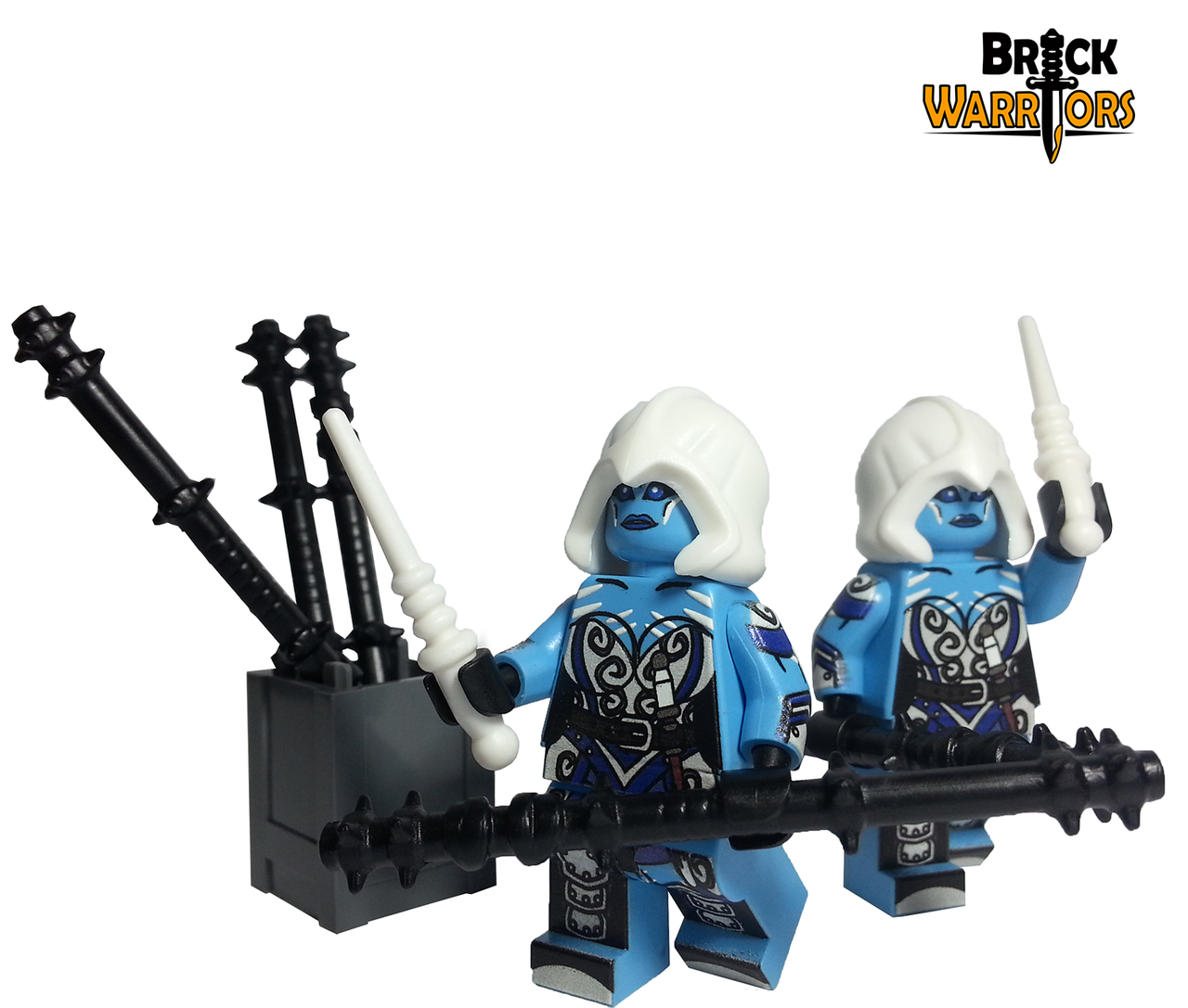 Custom LEGO® Minifigure - Ice Queen