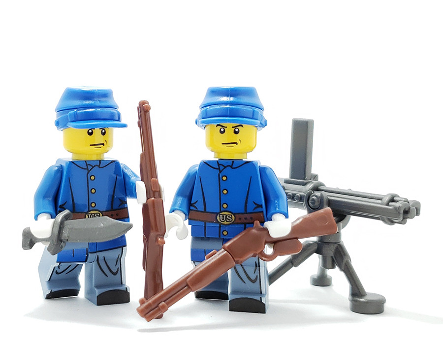 Minifigure Weapon - Gatling Gun