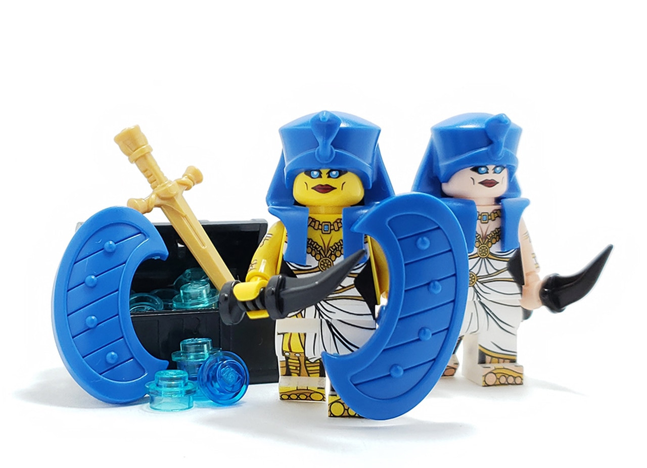 Minifigure Helmet - Pharaoh Headcloth