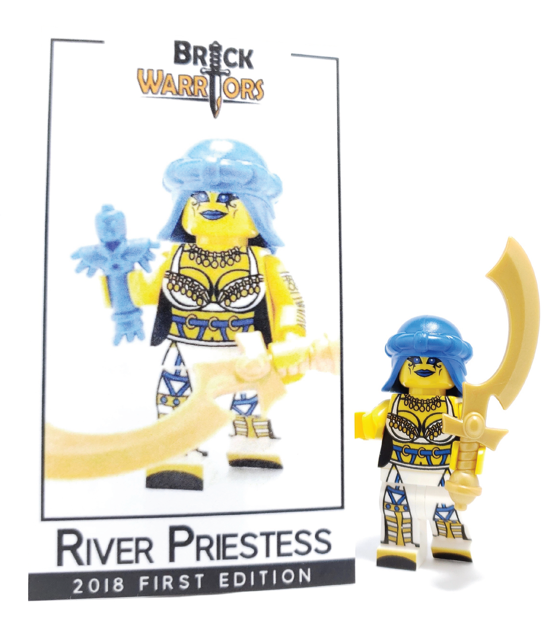 Custom LEGO® Minifigure - River Priestess