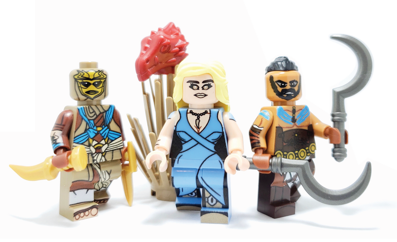 Custom LEGO® Minifigure - Horse King