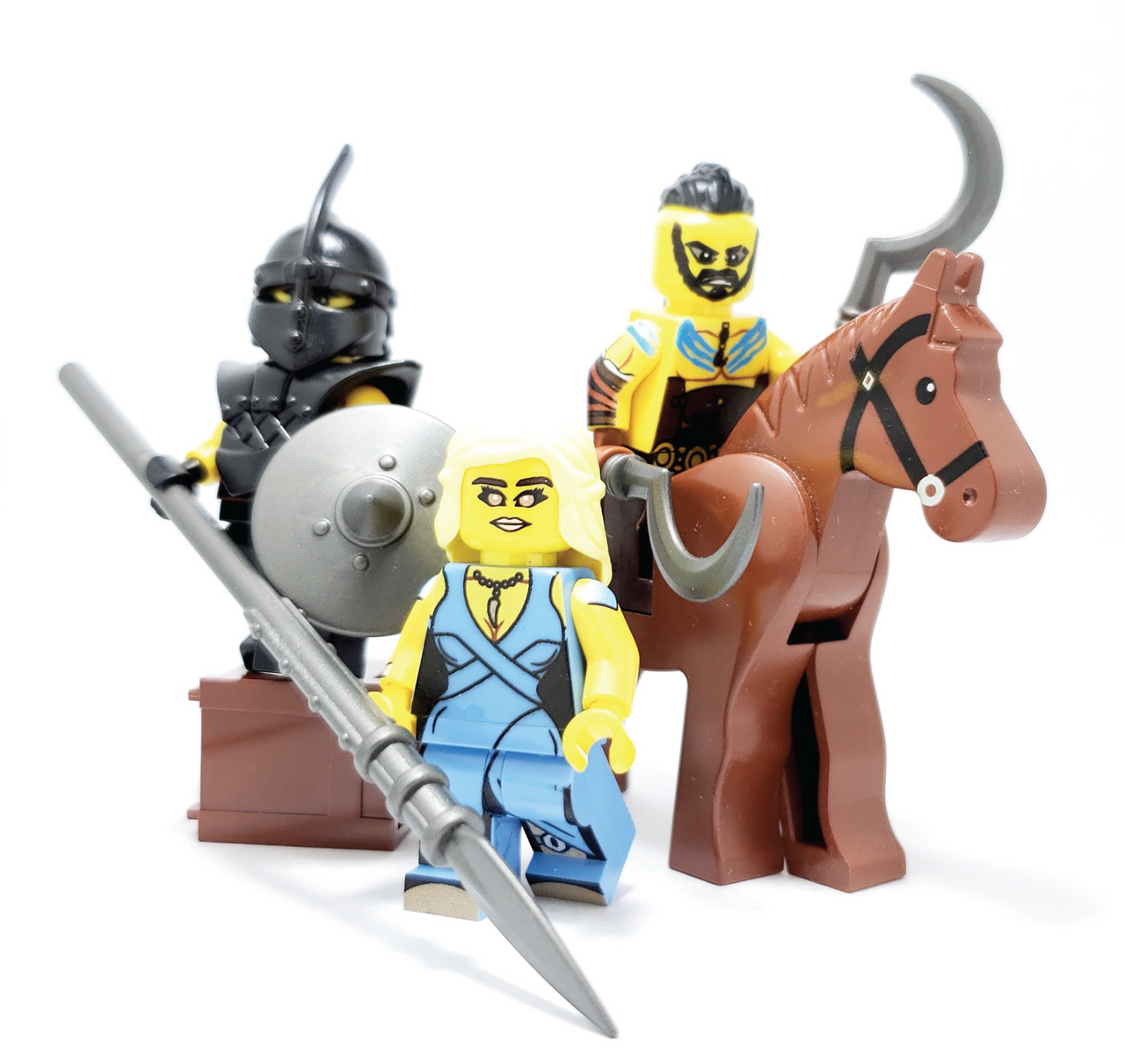 Custom LEGO® Minifigure - Horse King