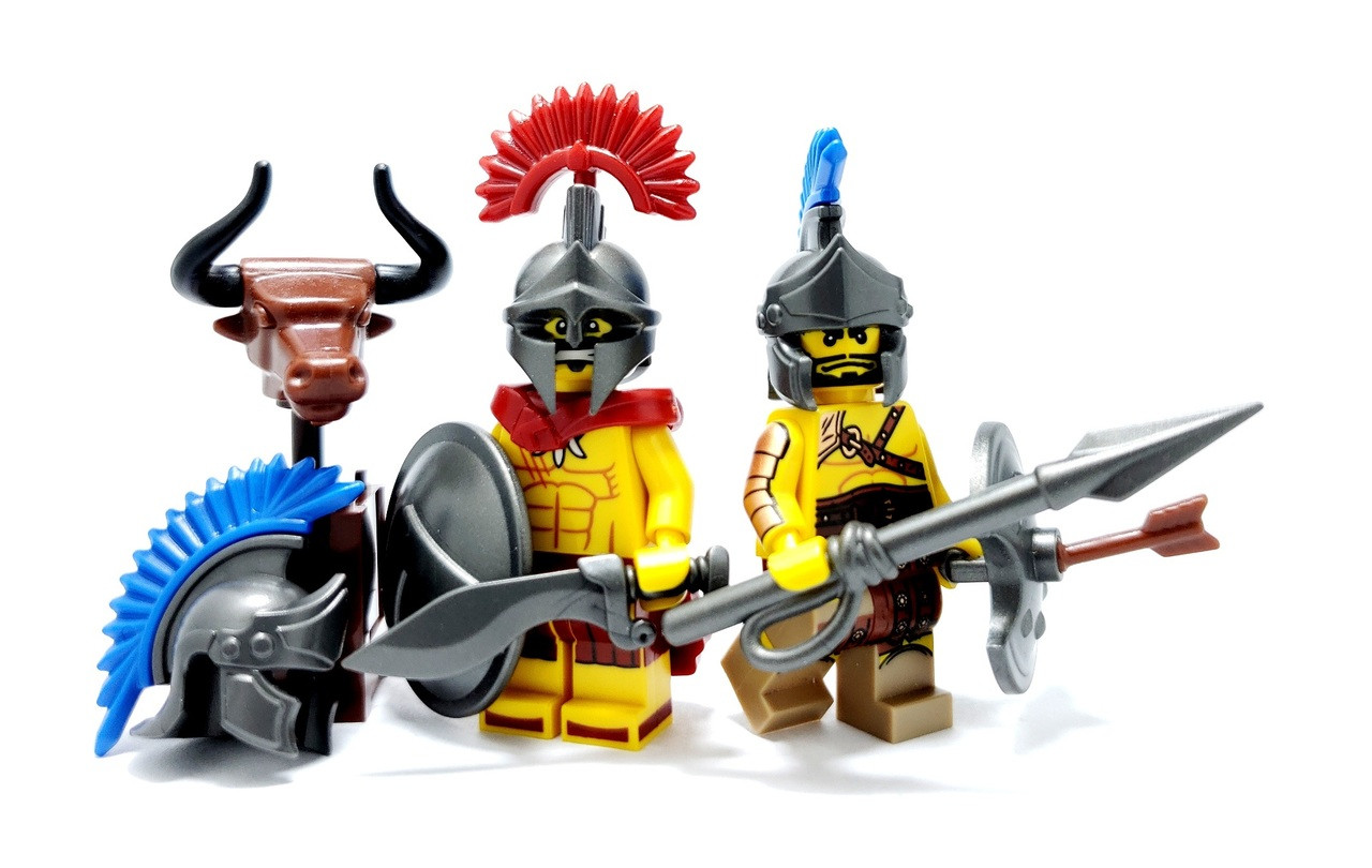 Minifigure Head - Minotaur Head