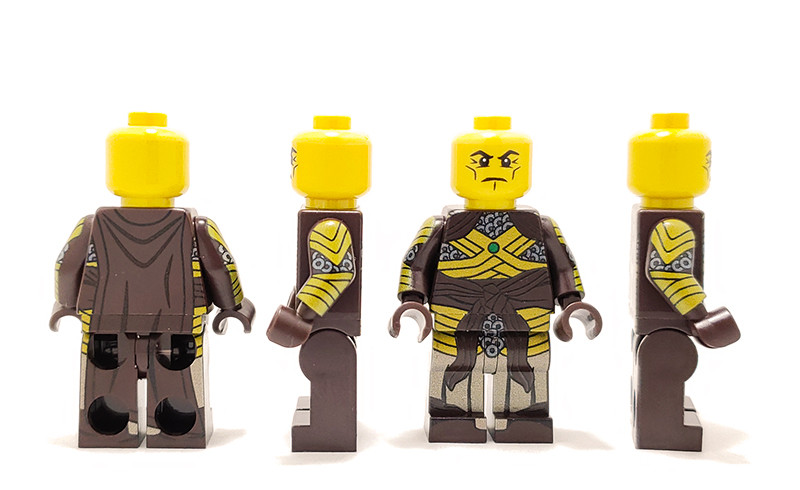 Custom LEGO® Minifigure - Orc Warlord