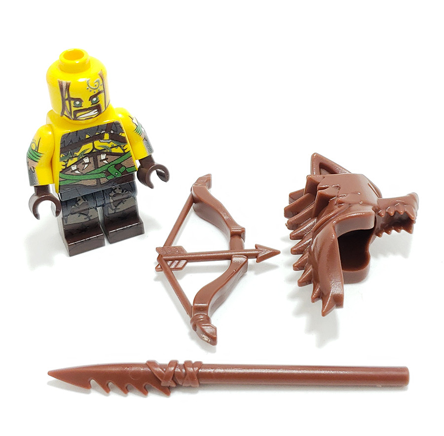 Custom LEGO® Minifigure - Orc Warlord