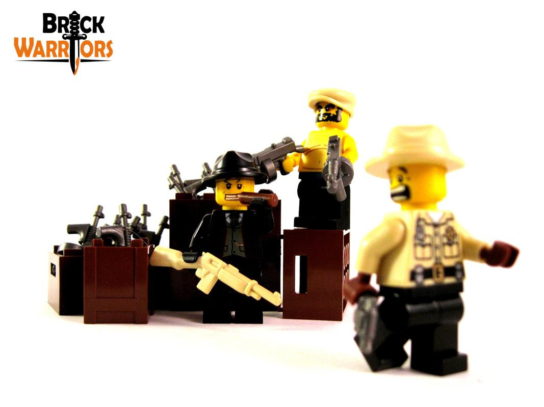 Minifigure Guns - Gangster Rifle